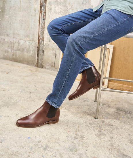 Chelsea Boots pour Homme : L'Homme Pressé en Cuir ou Daim - Paire & Fils