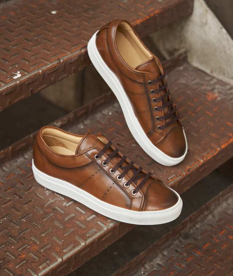 Sneakers Habillées pour Homme : La Gamme de Sneakers de Luxe en Daim ou ...