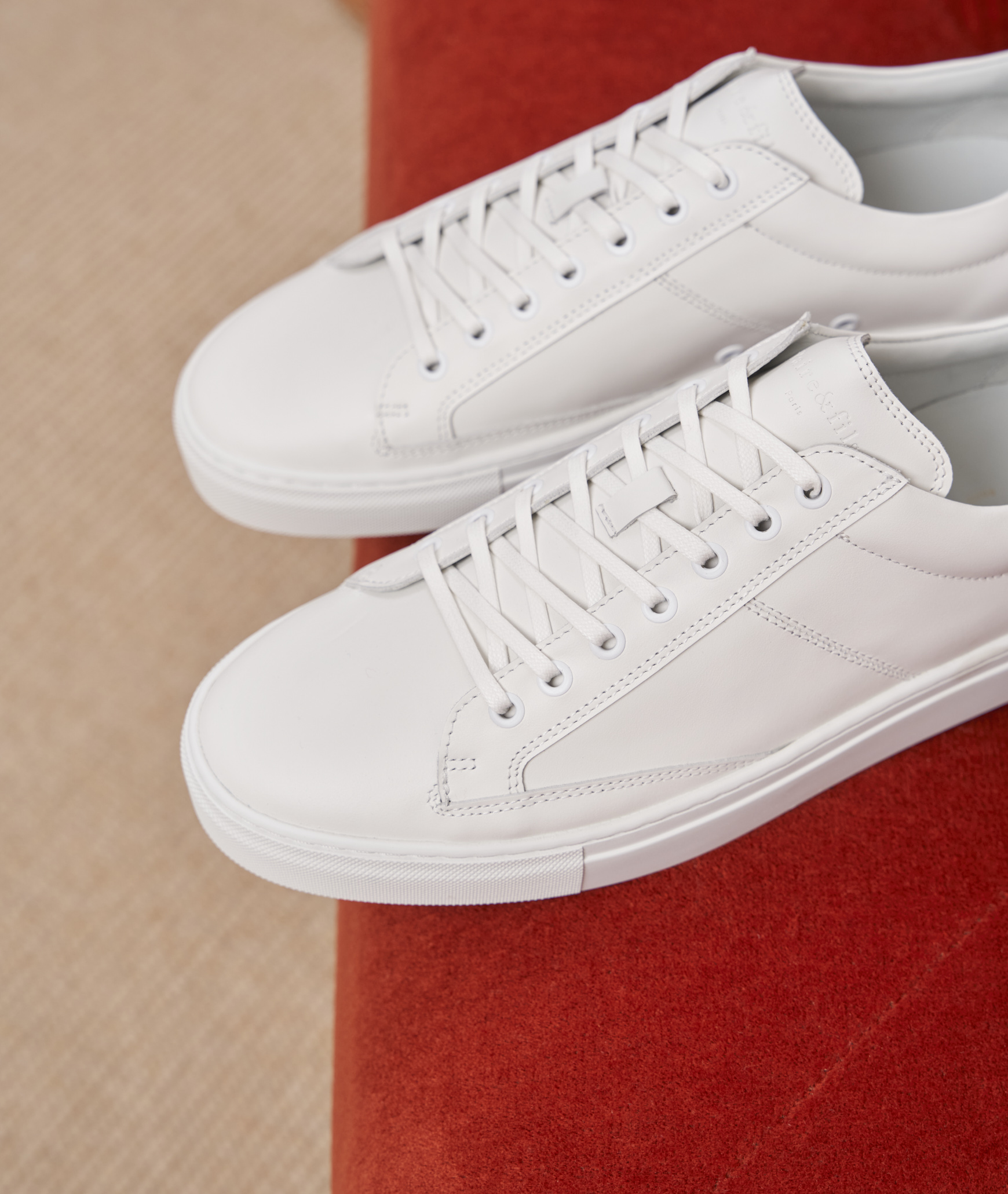 Sneakers Haut de gamme pour Homme : L'Homme Cohérent En Cuir Et Daim ...