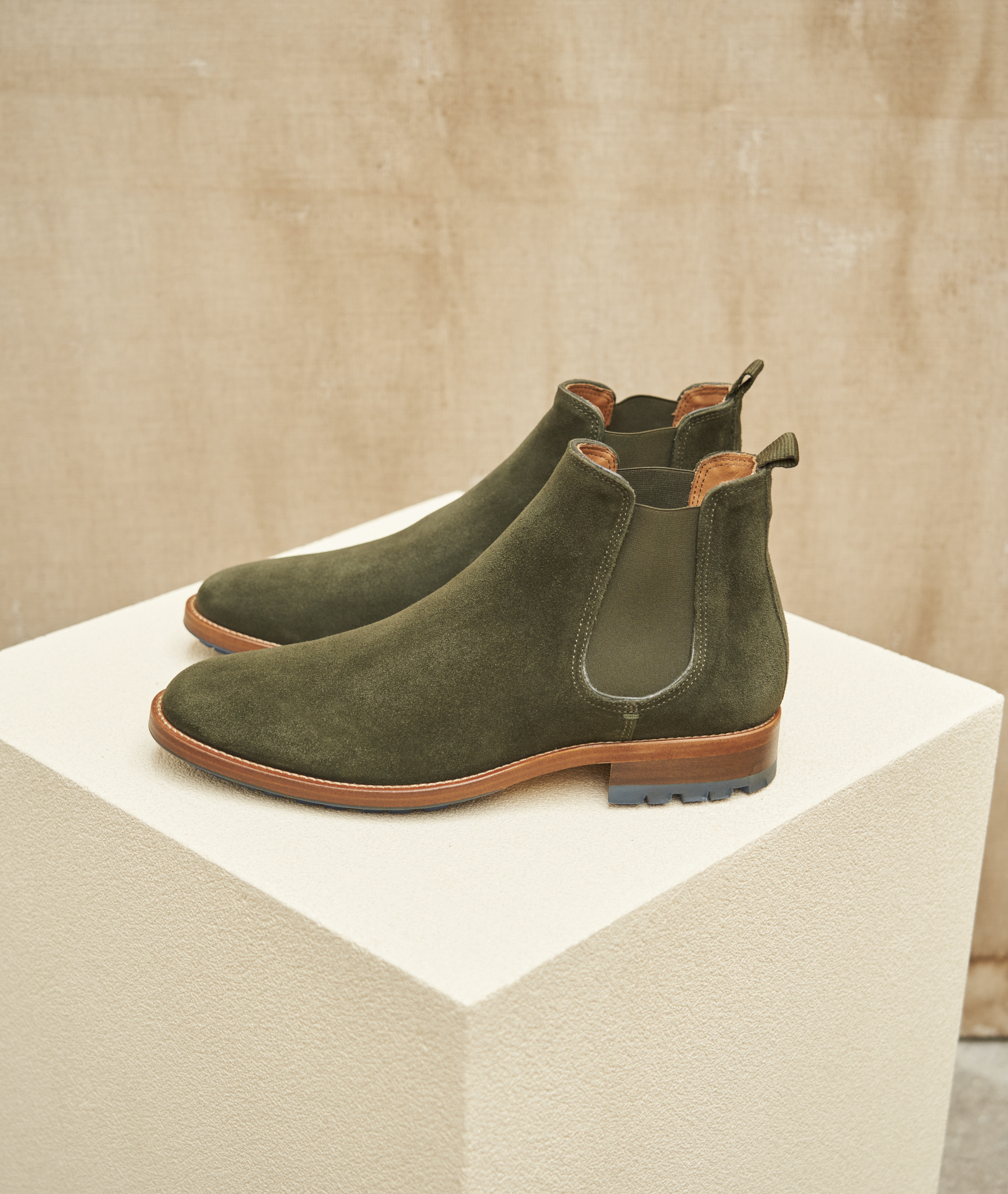 Chelsea pour Homme: L'Homme Pressé Commando en Cuir ou Daim - Paire & Fils