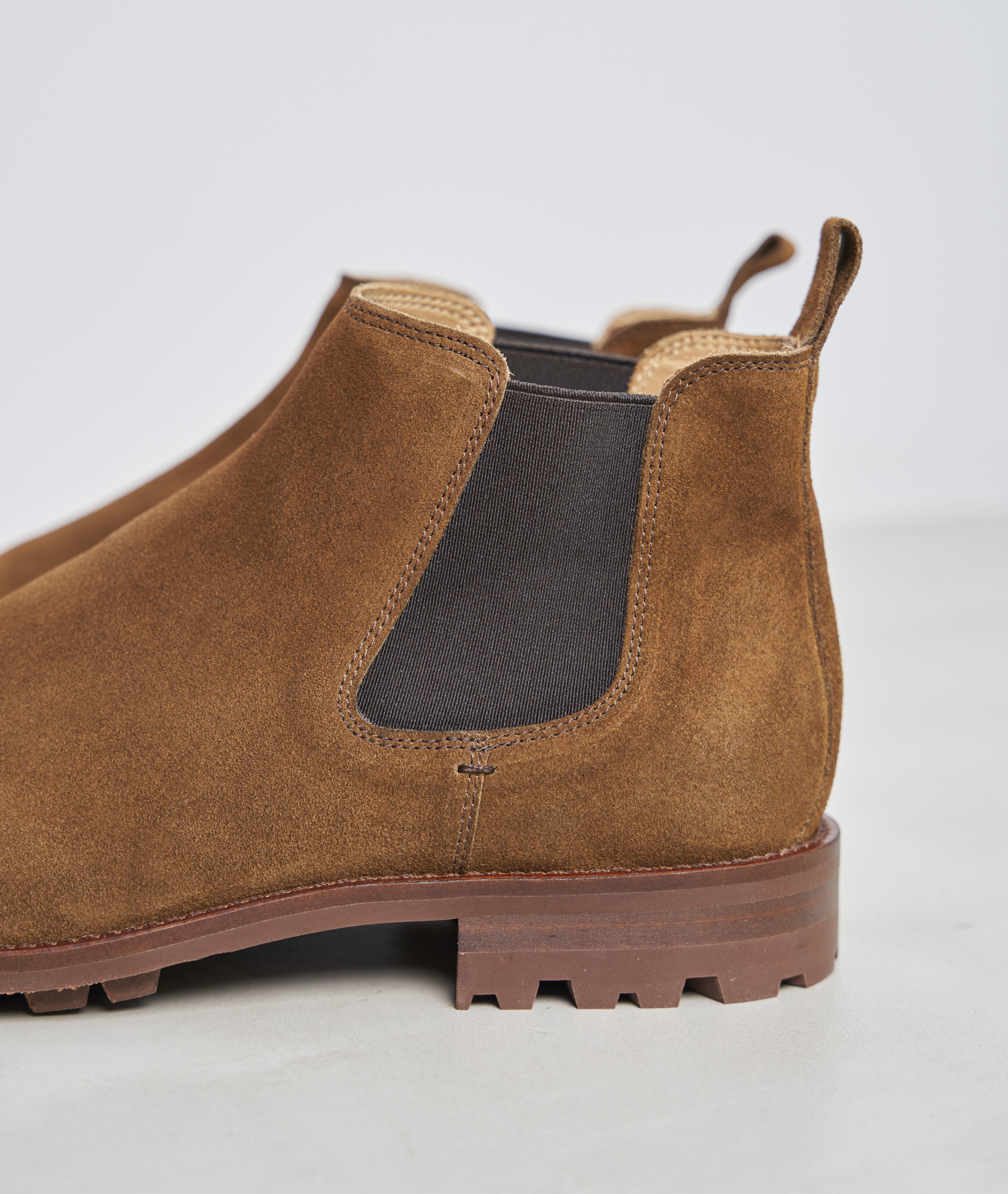Chelsea pour Homme: L'Homme Pressé Commando en Cuir ou Daim - Paire & Fils