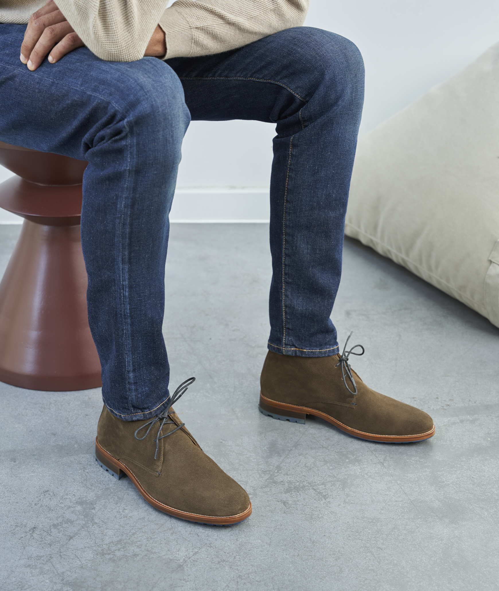 Desert Boots pour Homme en Cuir ou Daim : L'Homme Serein - Paire & Fils