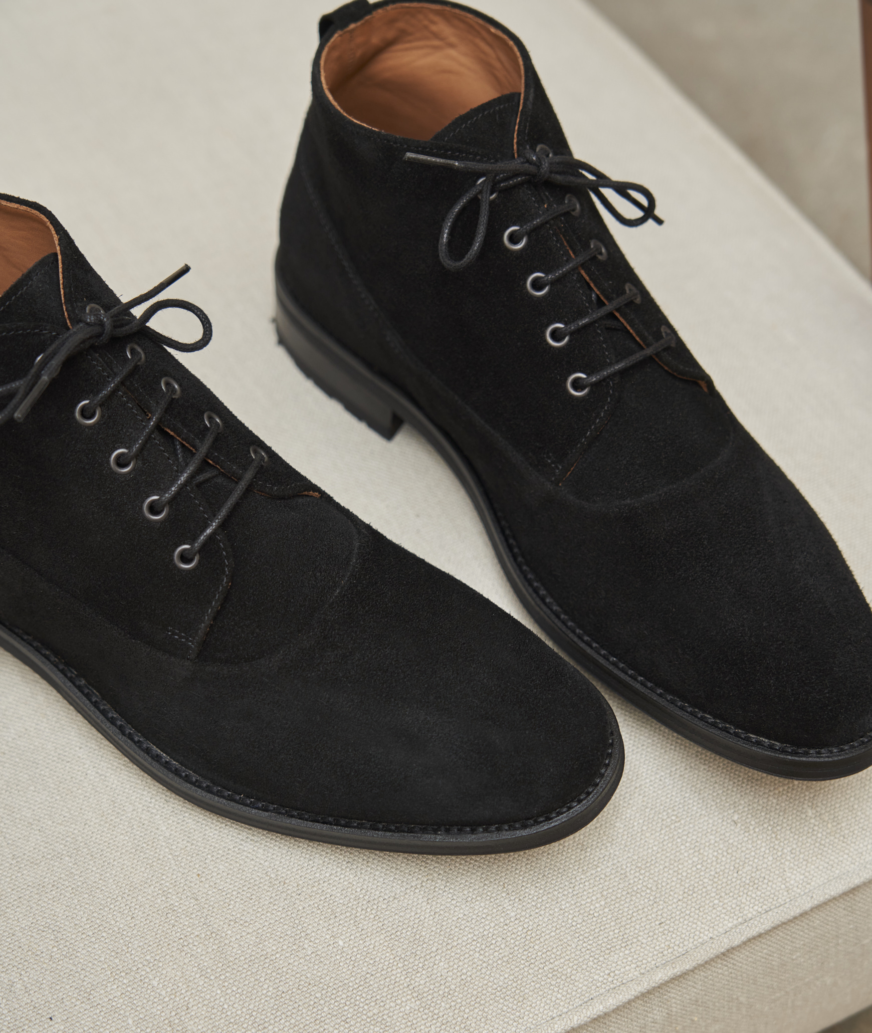 Desert boots pour Homme : Bottines de luxe en Cuir ou Daim - Paire & Fils